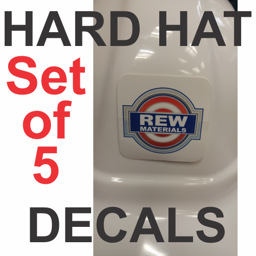 Hard Hat Decals – Rew Gear